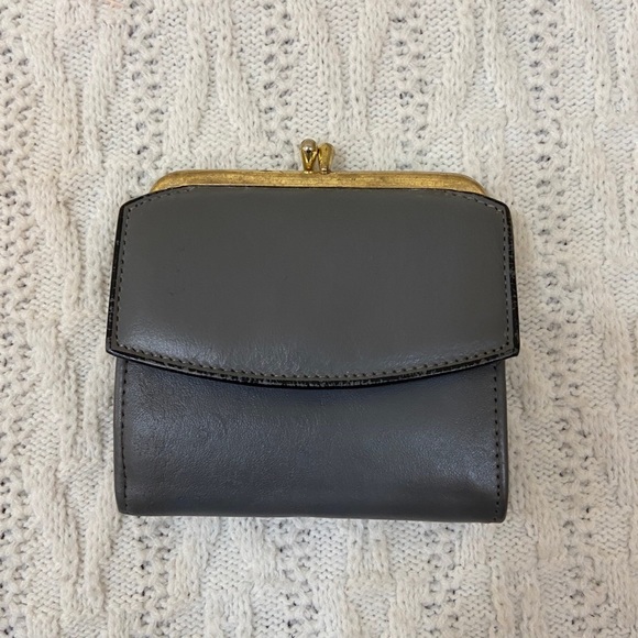 Princess Gardner | Bags | Vintage Princess Gardner Gray Genuine Leather ...
